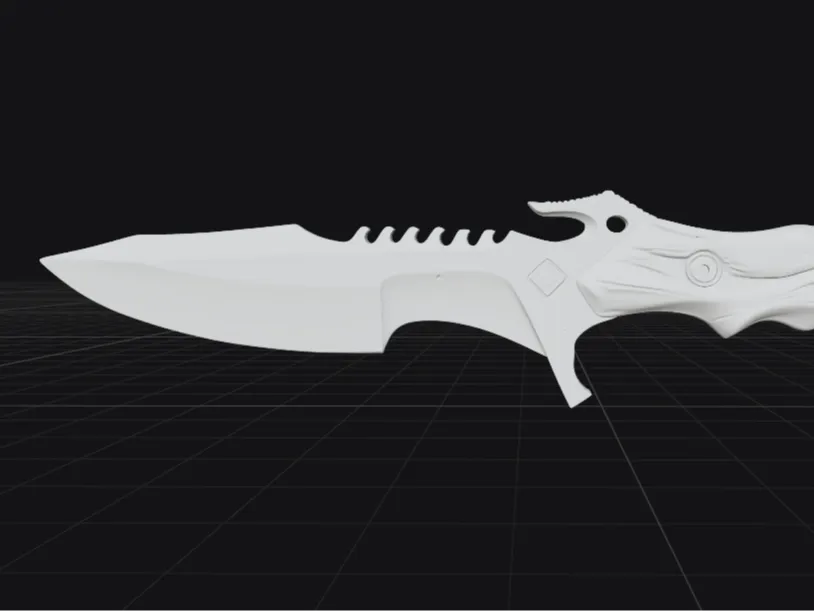 Executioner Blade Skin - Free 3D Print Model - MakerWorld