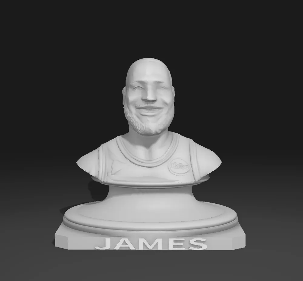 Lebron James statue - Free 3D Print Model - MakerWorld