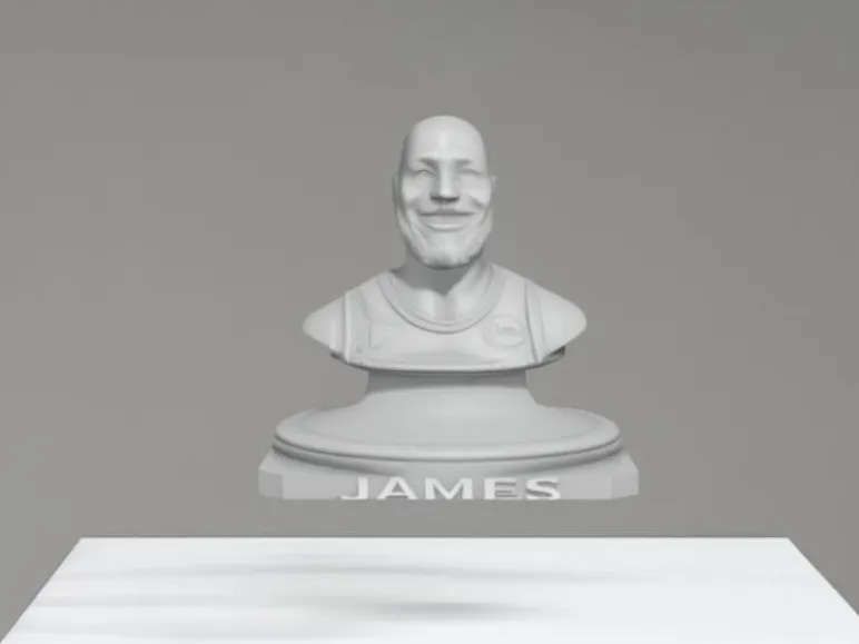Lebron James statue - Free 3D Print Model - MakerWorld