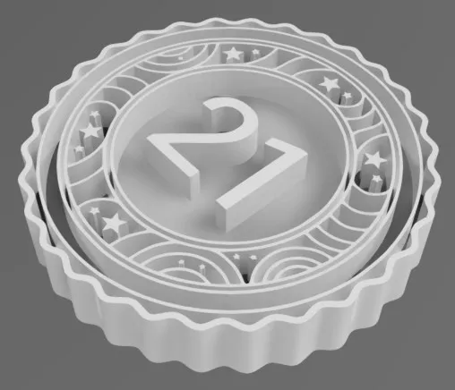 Coin N.21 - Free 3D Print Model - MakerWorld