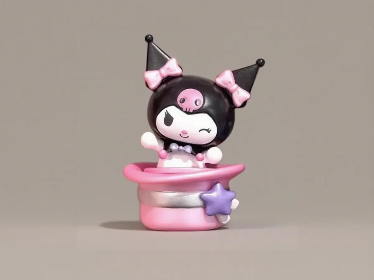 Winking Magic Hat Kuromi - Sanrio Magic Series Cute Ornament Twin Stars ...