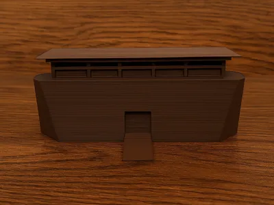 Noah's Ark Model - Free 3D Print Model - MakerWorld