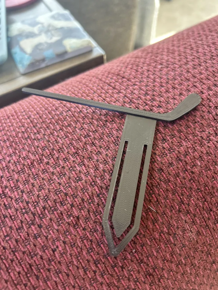 Hockey Stick Bookmark - Free 3D Print Model - MakerWorld