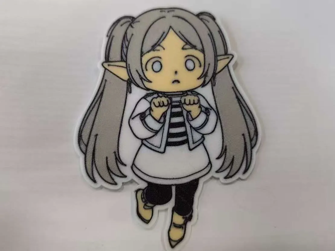Frieren Peeking Bookmark - Free 3D Print Model - MakerWorld