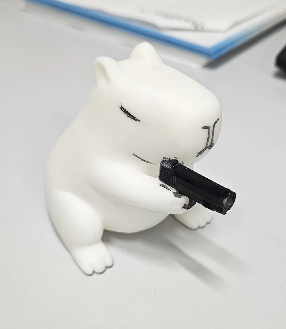 capybara gangsta - Free 3D Print Model - MakerWorld