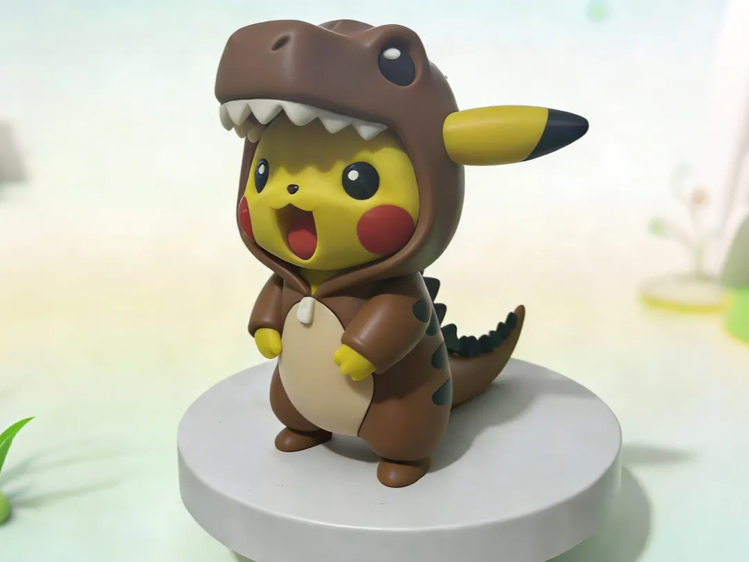 Dinosaur Costume Pikachu - Multi-part, multi-plate print, No AMS - Free ...