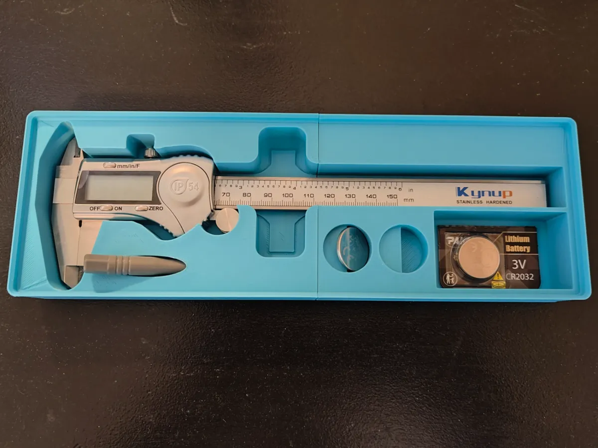 Kynup Caliper Holder Remix - Free 3D Print Model - MakerWorld