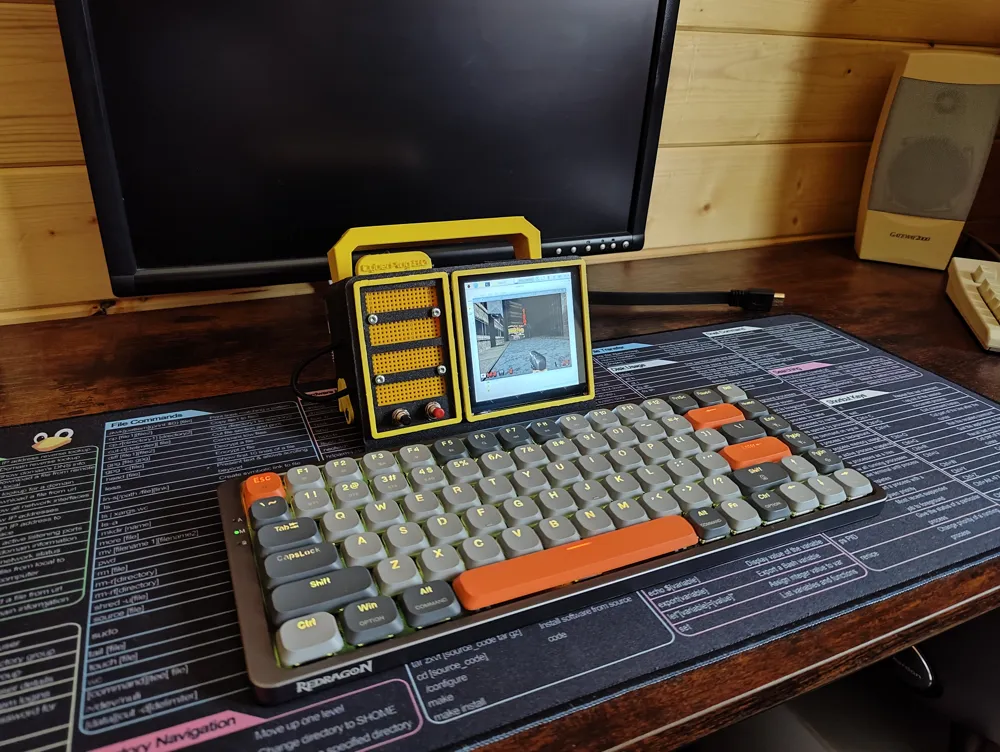 Handheld Foldable Cyberdeck (CyberPlug 3.0) - Free 3D Print Model ...