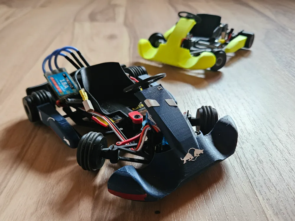 Mini Kart RC - Modelo de impresión 3D gratuito - MakerWorld