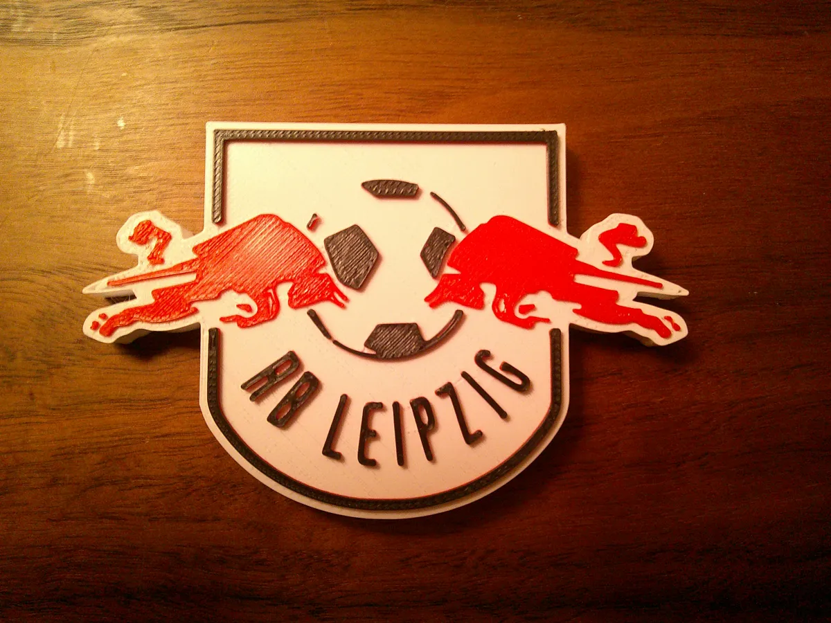 RB Leipzig Logo Coaster or Plaque - Free 3D Print Model - MakerWorld