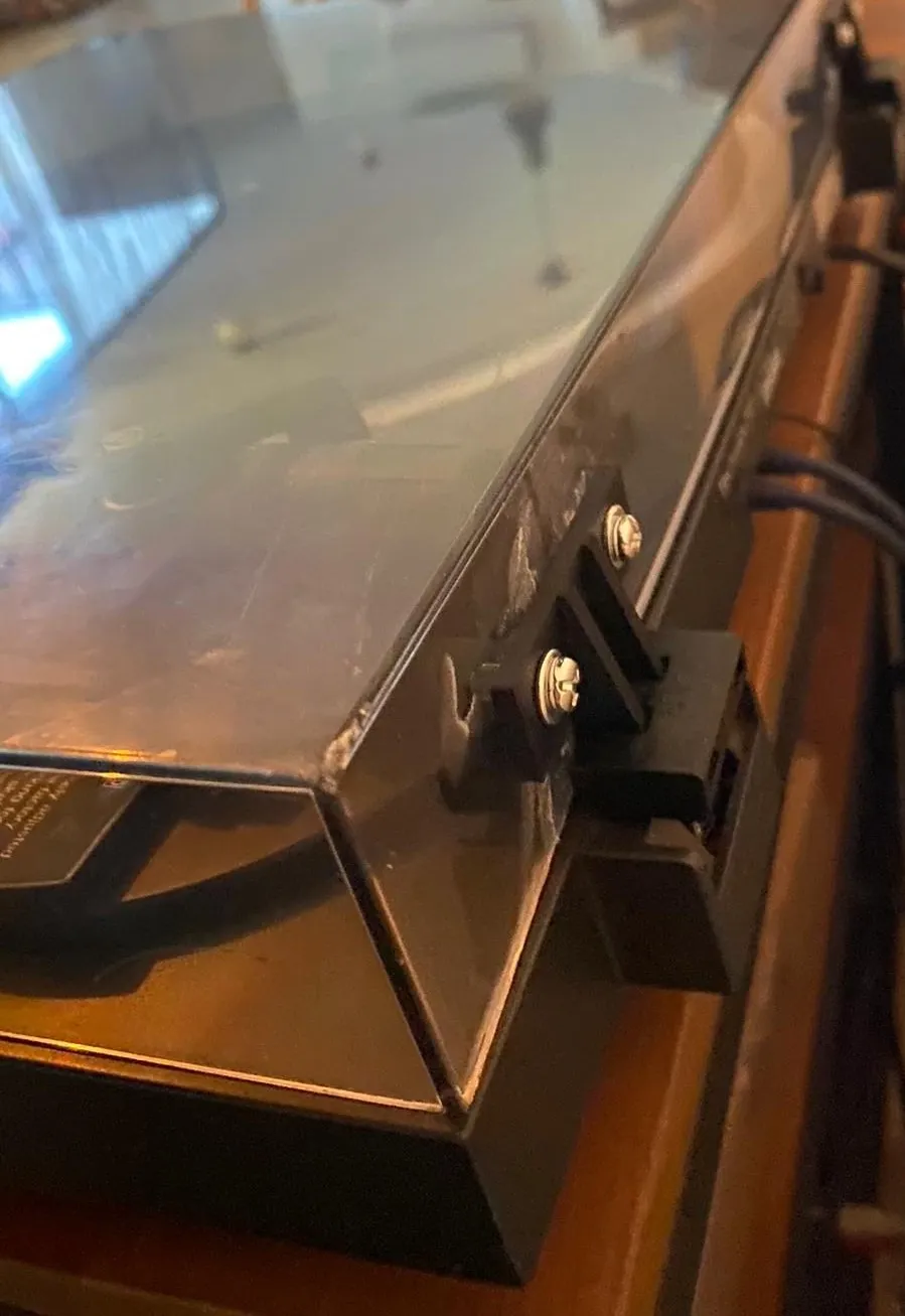 Technics turntable cover hinge - Free 3D Print Model - MakerWorld