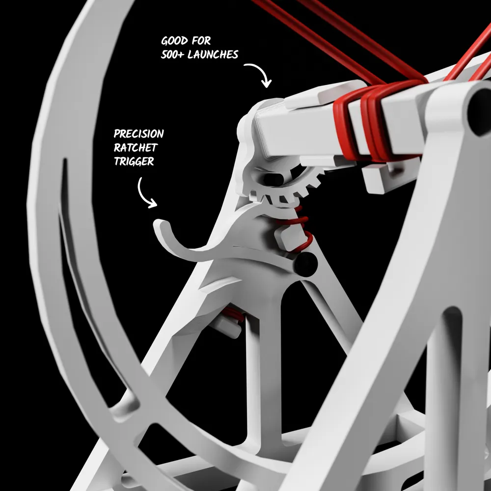 Mini Catapult - Free 3D Print Model - MakerWorld