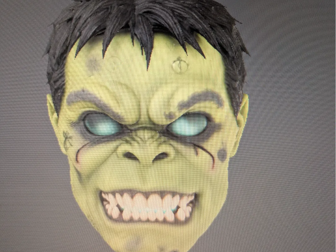 the hulk - heads - Free 3D Print Model - MakerWorld