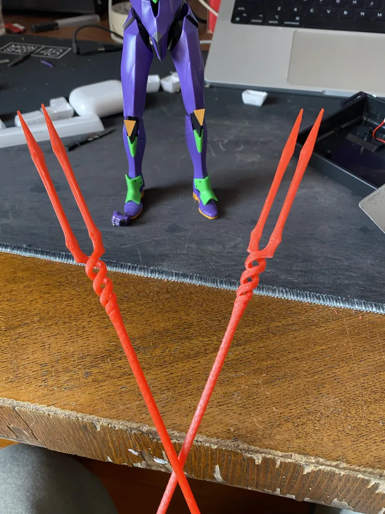 Evangelion EVA Lanza de Longinus escala de la Unidad 01 de YOLOPARK ...