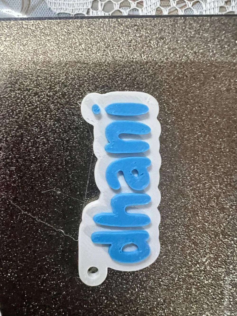 Name Keychain – Auto-Fit Hole (No Spacing Issue) - Free 3D Print Model ...