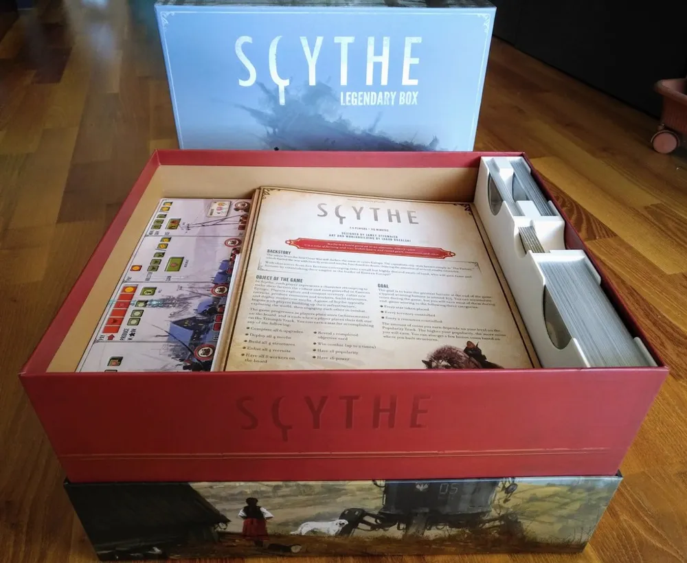 Scythe Legendary Box Organizer (alle Erweiterungen) – Kostenloses 3D ...