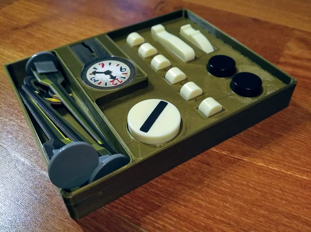 Flick 'em Up!: Dead of Winter Organizer - Free 3D Print Model - MakerWorld
