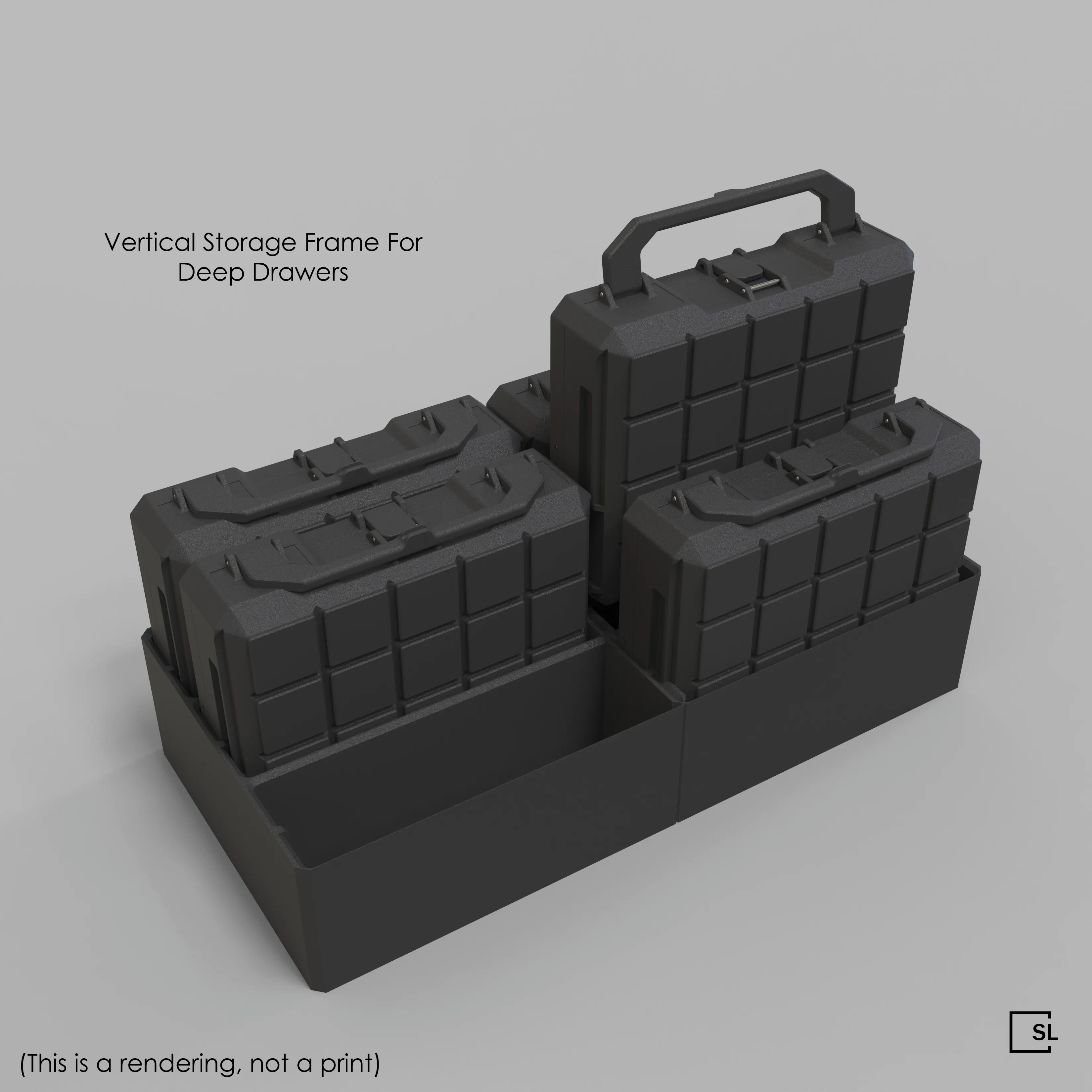 Gridfinity Storage Box V2 [5x4] - Free 3D Print Model - MakerWorld