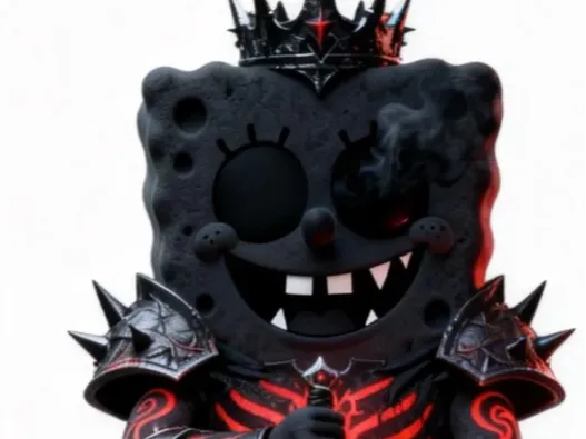 Demon SpongeBob - Free 3D Print Model - MakerWorld