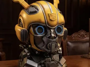 bumblebee bust - Free 3D Print Model - MakerWorld