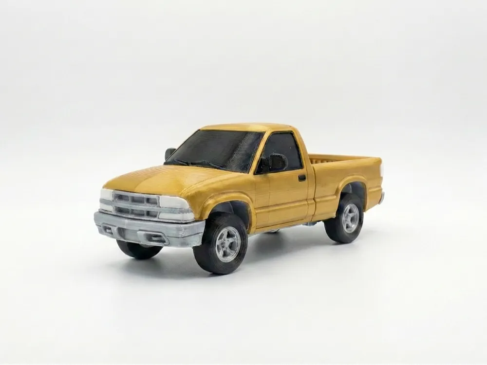 Chevy S10 Pickup - Free 3D Print Model - MakerWorld