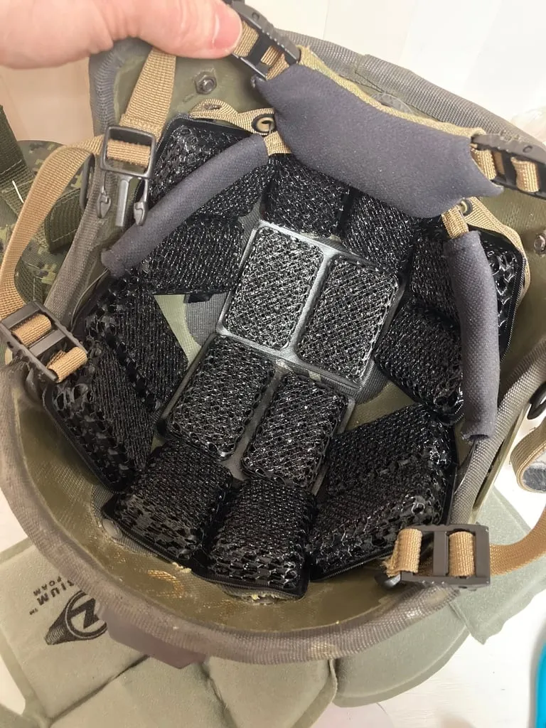 Set of tpu pads for armor helmet. v2 - Free 3D Print Model - MakerWorld