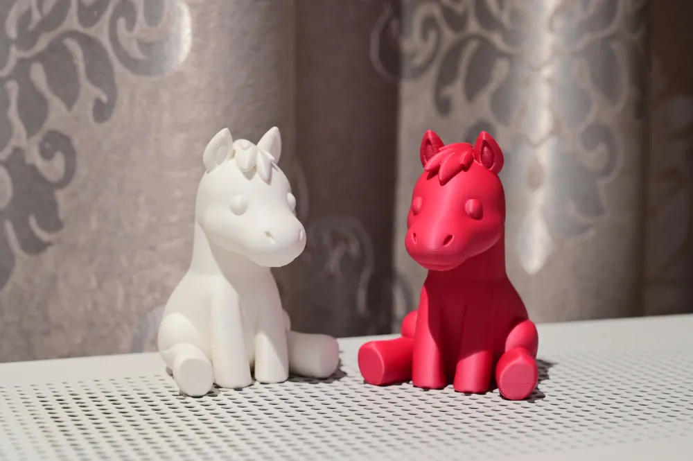 Cute Little Pony Sitting Figurine - Free 3D Print Model - MakerWorld