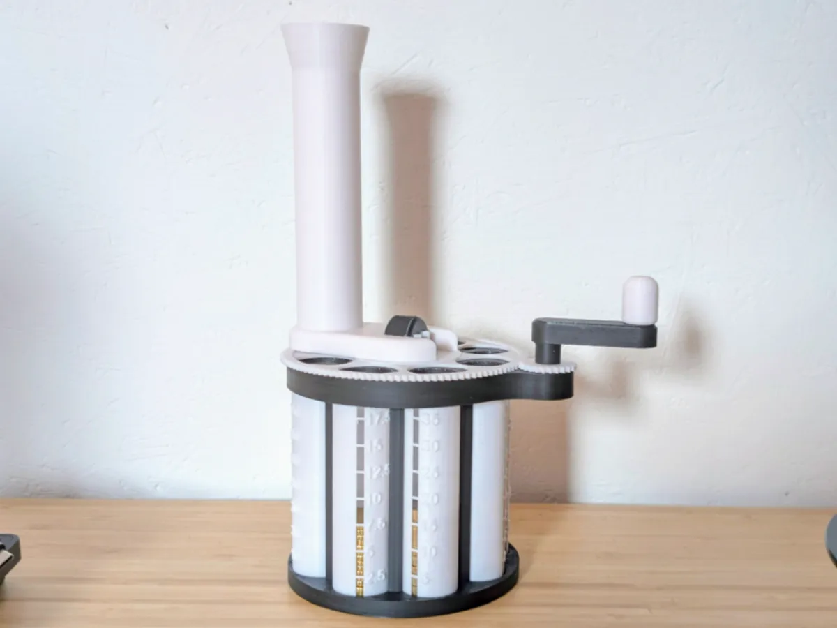 Functional funnel for Euro coin sorter v2 - Free 3D Print Model ...