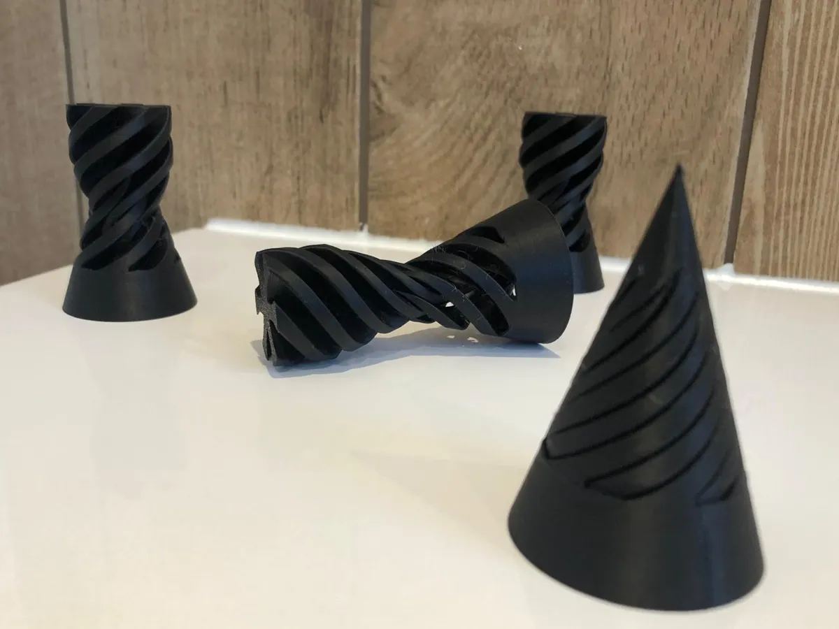 Cone shaped pass through/ vortex fidget - Free 3D Print Model - MakerWorld
