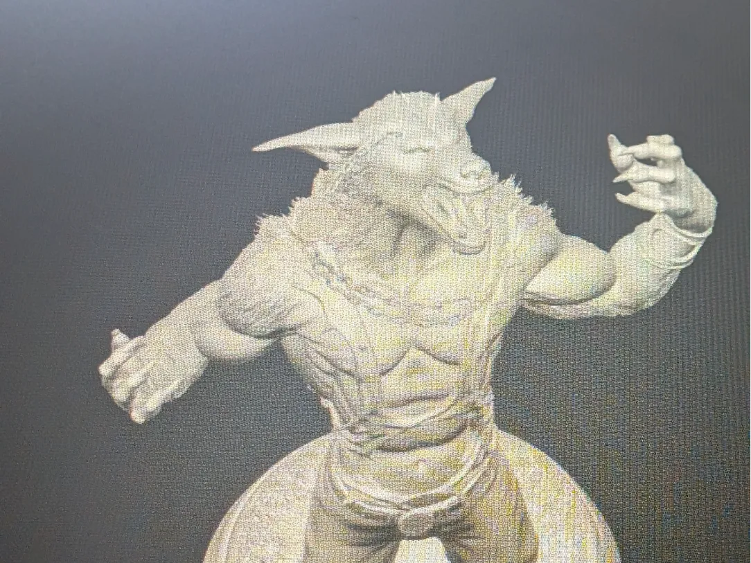 lycan wolf - Free 3D Print Model - MakerWorld