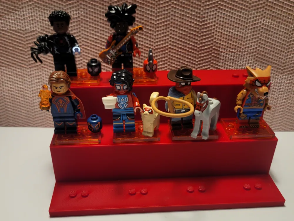 LEGOs Minifigure Stand - Free 3D Print Model - MakerWorld