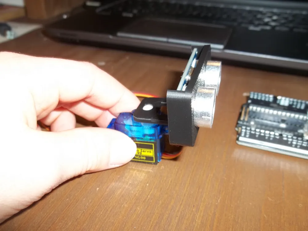 ultrasonic sensor support - Free 3D Print Model - MakerWorld