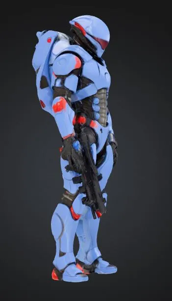 Galactic Soldier - Free 3D Print Model - MakerWorld
