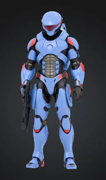 Galactic Soldier - Free 3D Print Model - MakerWorld