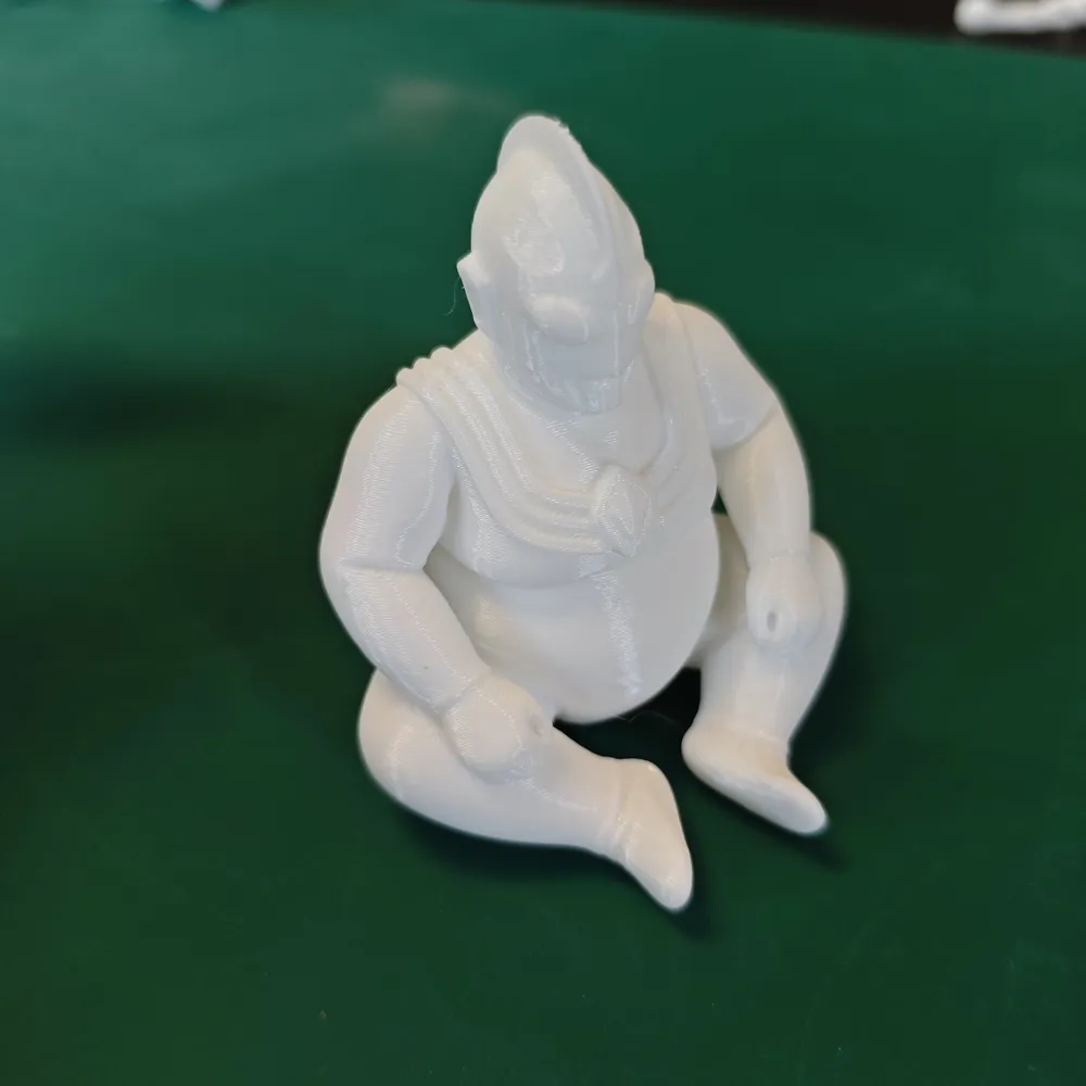 Fat Ultraman Print in Place Ornament Toy Children's Static Figure Gift ...