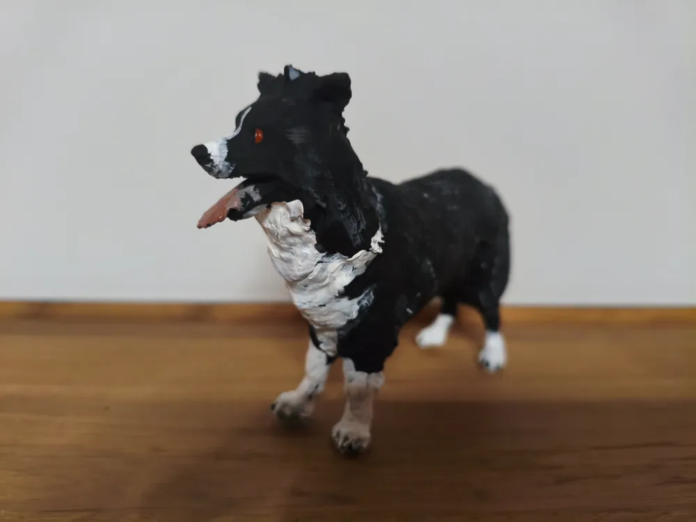 Border Collie - Free 3D Print Model - MakerWorld
