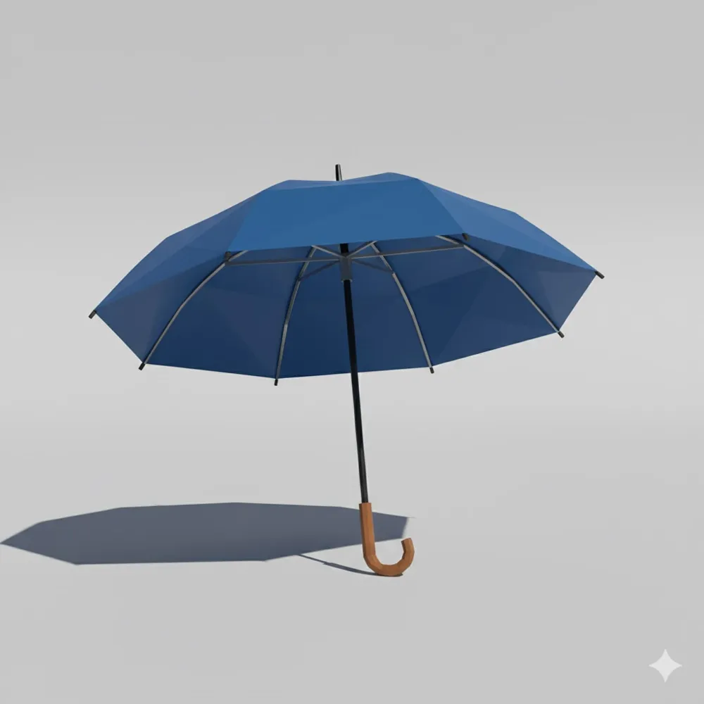 Low Poly Umbrella - Free 3D Print Model - MakerWorld
