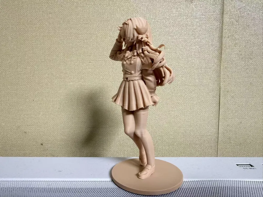 School Uniform JK Girl Figure - Free 3D Print Model - MakerWorld
