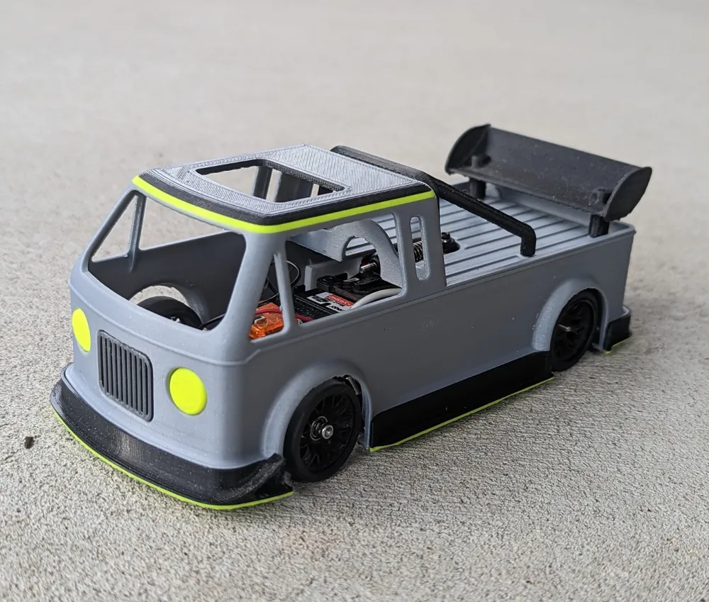 Mini-z pick up body, 98mm, 102mm - Free 3D Print Model - MakerWorld