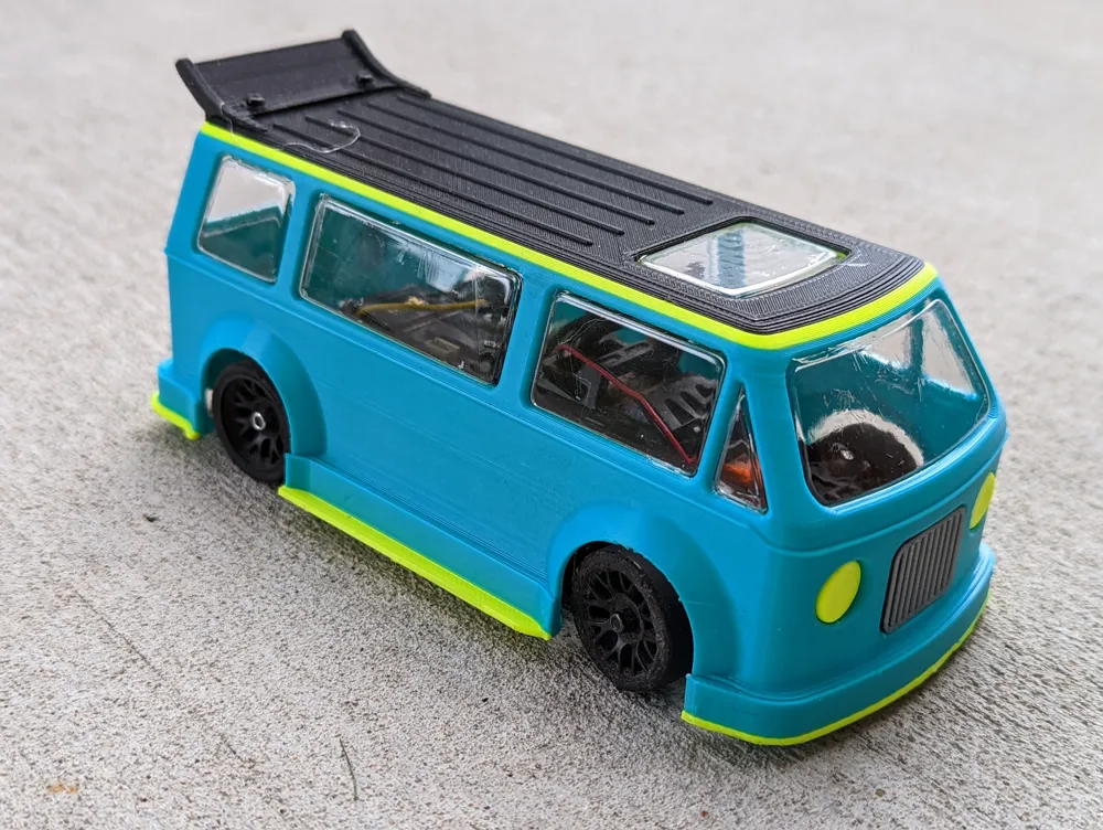 Mini-z van bus body - Free 3D Print Model - MakerWorld