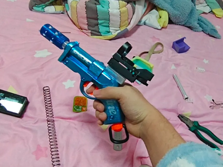 Goblin Hand Cannon modified for non-ejection - Free 3D Print Model ...