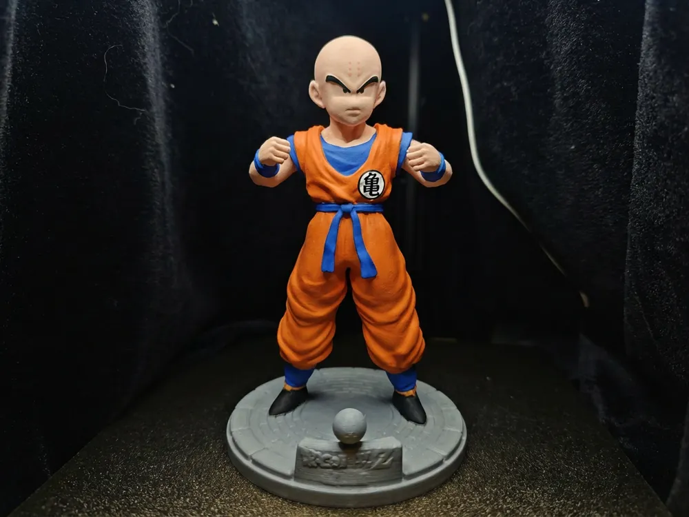 Dragon Ball Krillin - Free 3D Print Model - MakerWorld