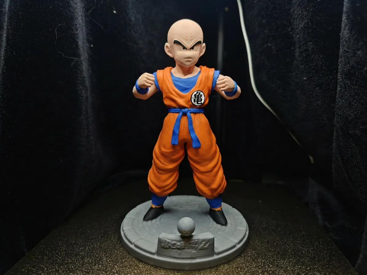 Dragon Ball Krillin - Free 3D Print Model - MakerWorld