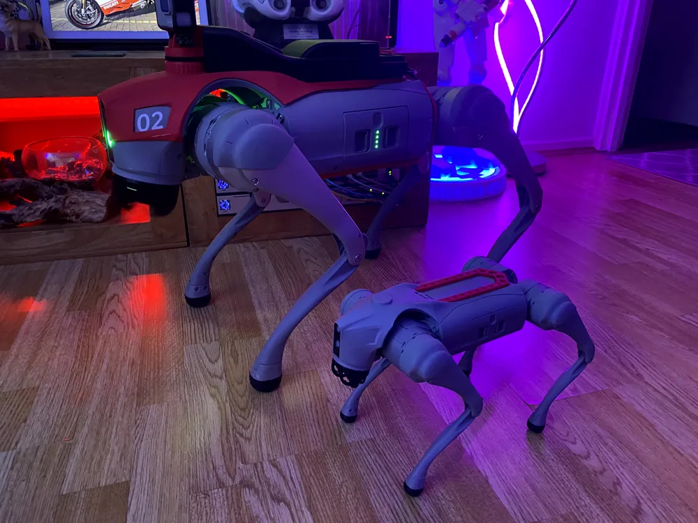 Model of the Unitree Go2 robot dog! - Free 3D Print Model - MakerWorld