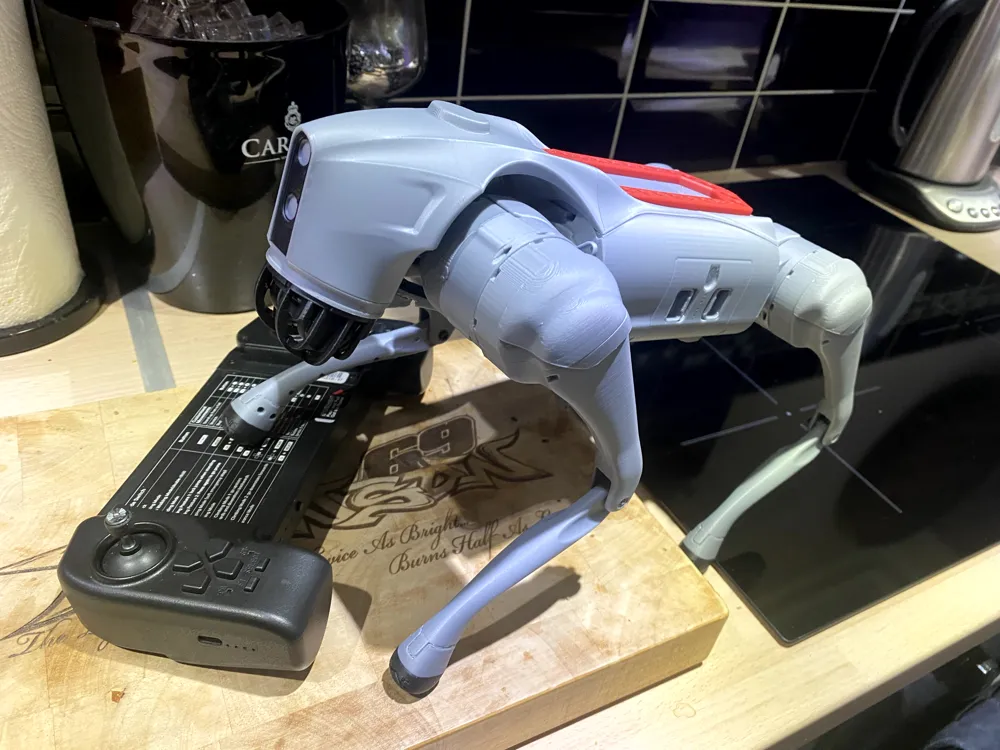 Model of the Unitree Go2 robot dog! - Free 3D Print Model - MakerWorld