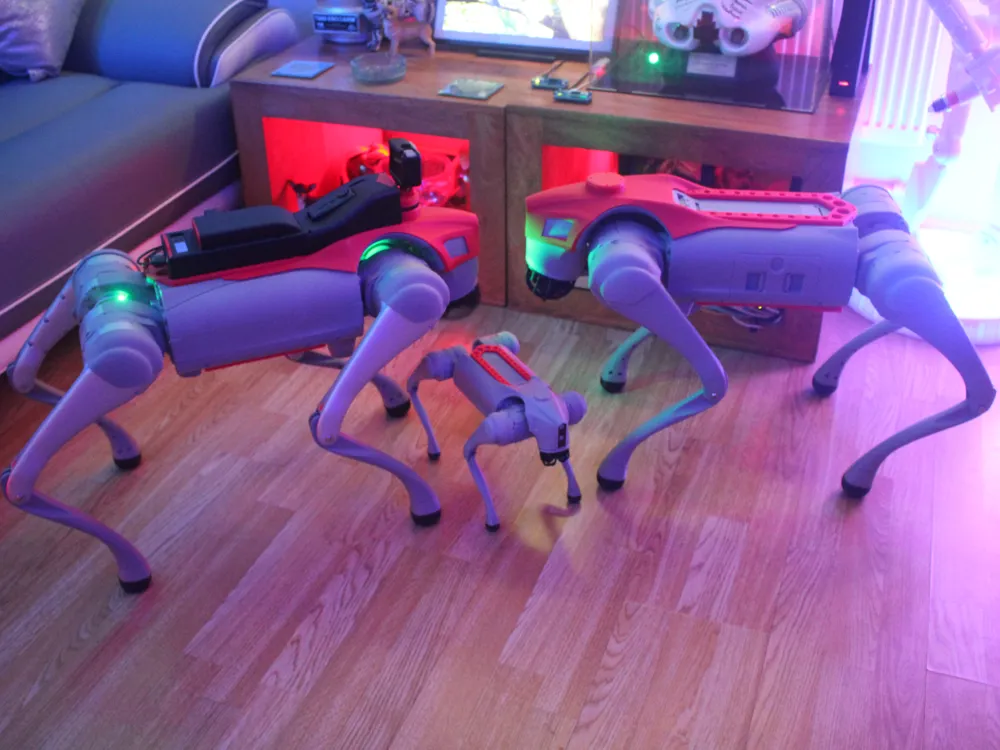 Model of the Unitree Go2 robot dog! - Free 3D Print Model - MakerWorld