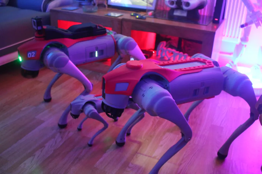 Model of the Unitree Go2 robot dog! - Free 3D Print Model - MakerWorld