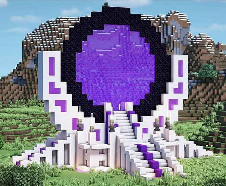 minecraft portal - Free 3D Print Model - MakerWorld
