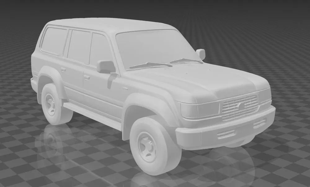 Toyota Land Cruiser 80 Series - Free 3D Print Model - MakerWorld