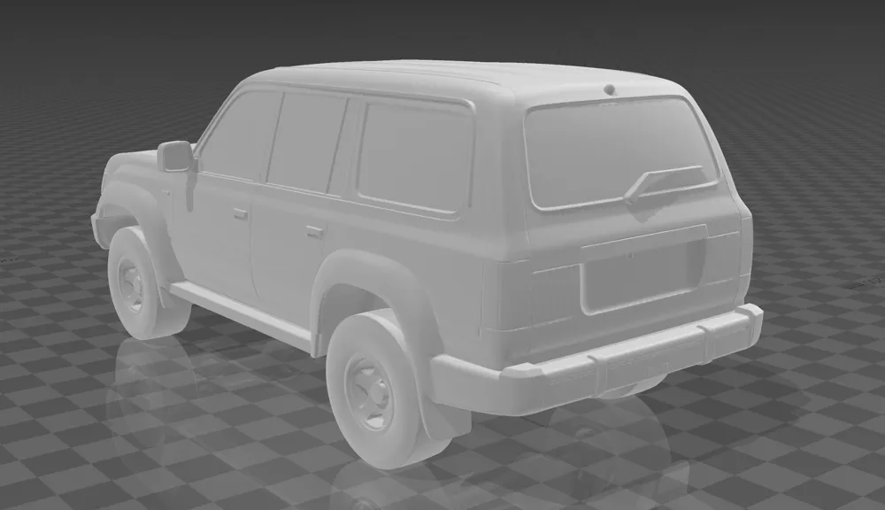 Toyota Land Cruiser 80 Series - Free 3D Print Model - MakerWorld